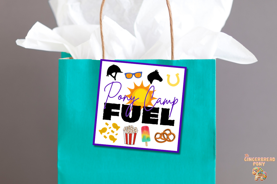 Pony Camp Fuel Printable Gift Tags – The Gingerbread Pony